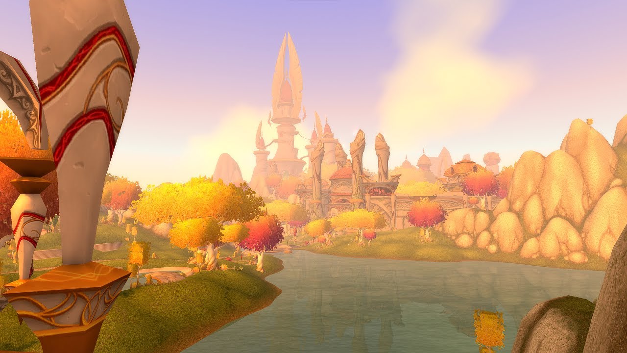 World of Warcraft - Eversong Woods | Ambience & Music - YouTube