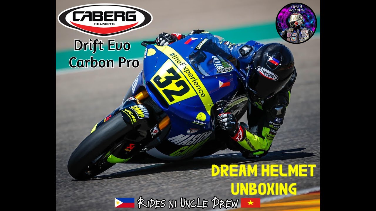DREAM HELMET!!!!! Caberg Drift Evo Carbon Pro - Dream Helmet Unboxing ...