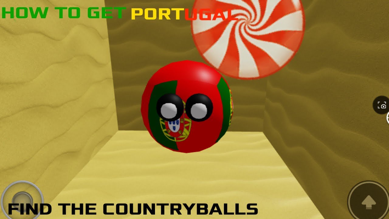 How to get Portugal in Roblox Find the Countryballs - YouTube