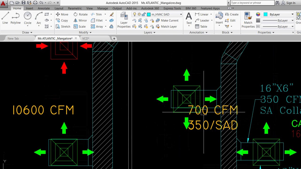 HVAC Drafting 03 - YouTube