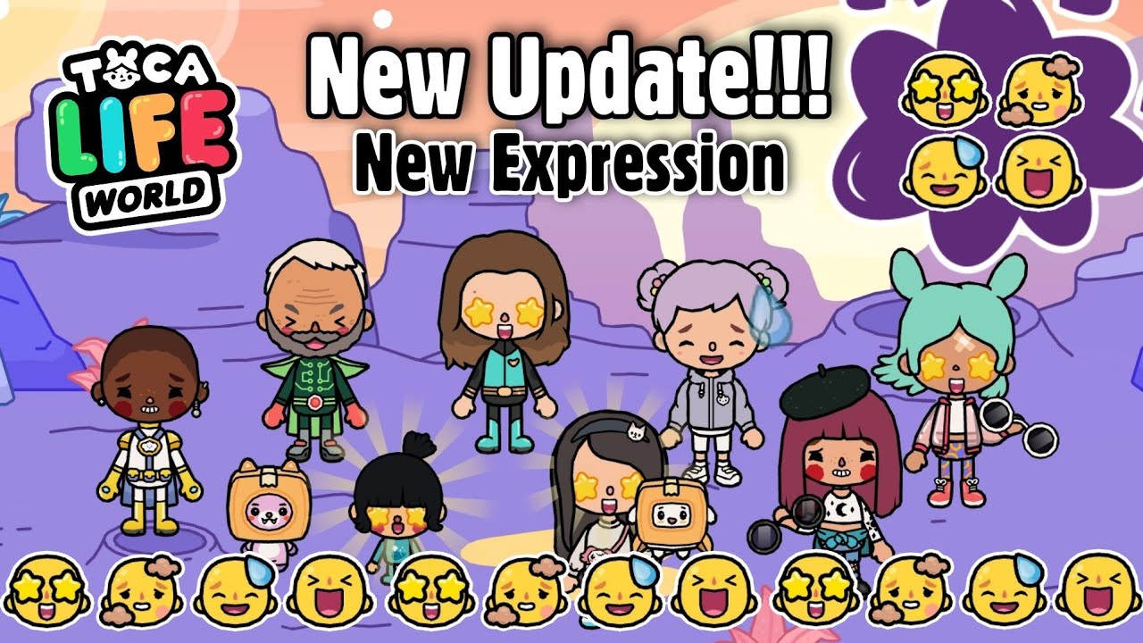 Toca Life World New Update 4 New Expression | Toca Boca Update ...