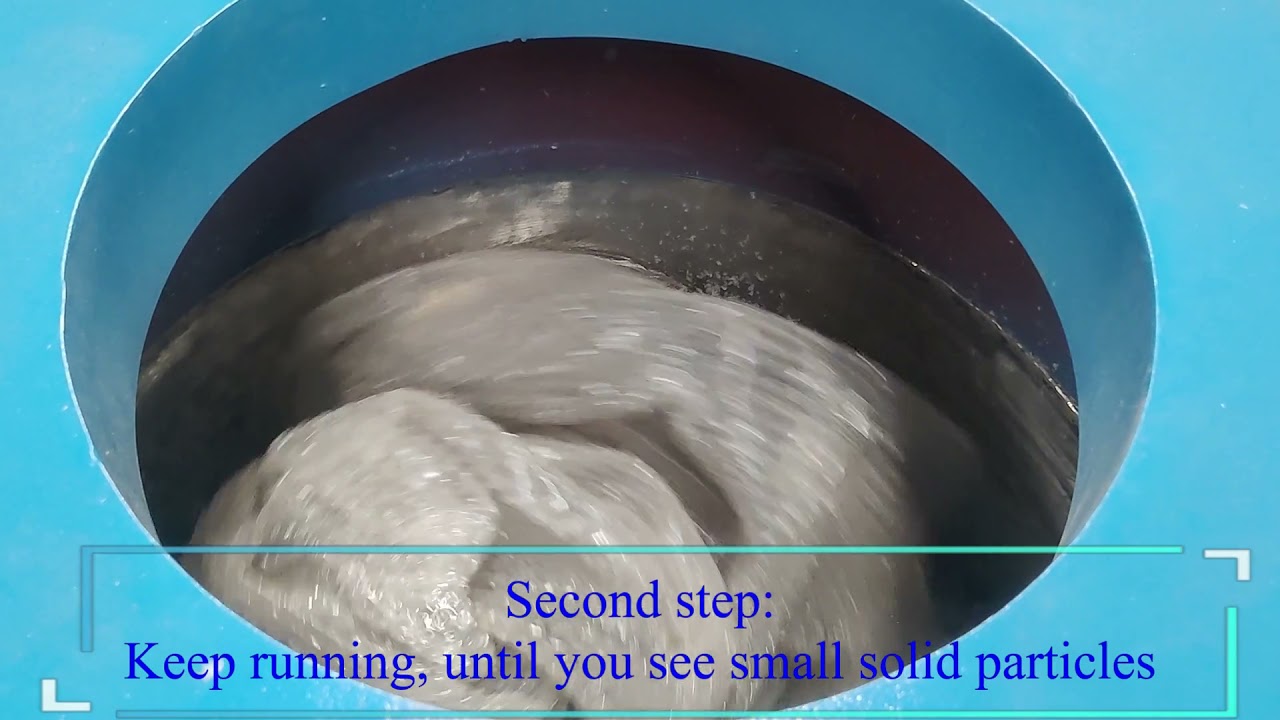 Agglomerator machine operation - YouTube