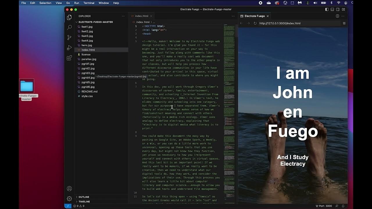 Electrate Fuego Coding Tutorial (VS Code) - YouTube