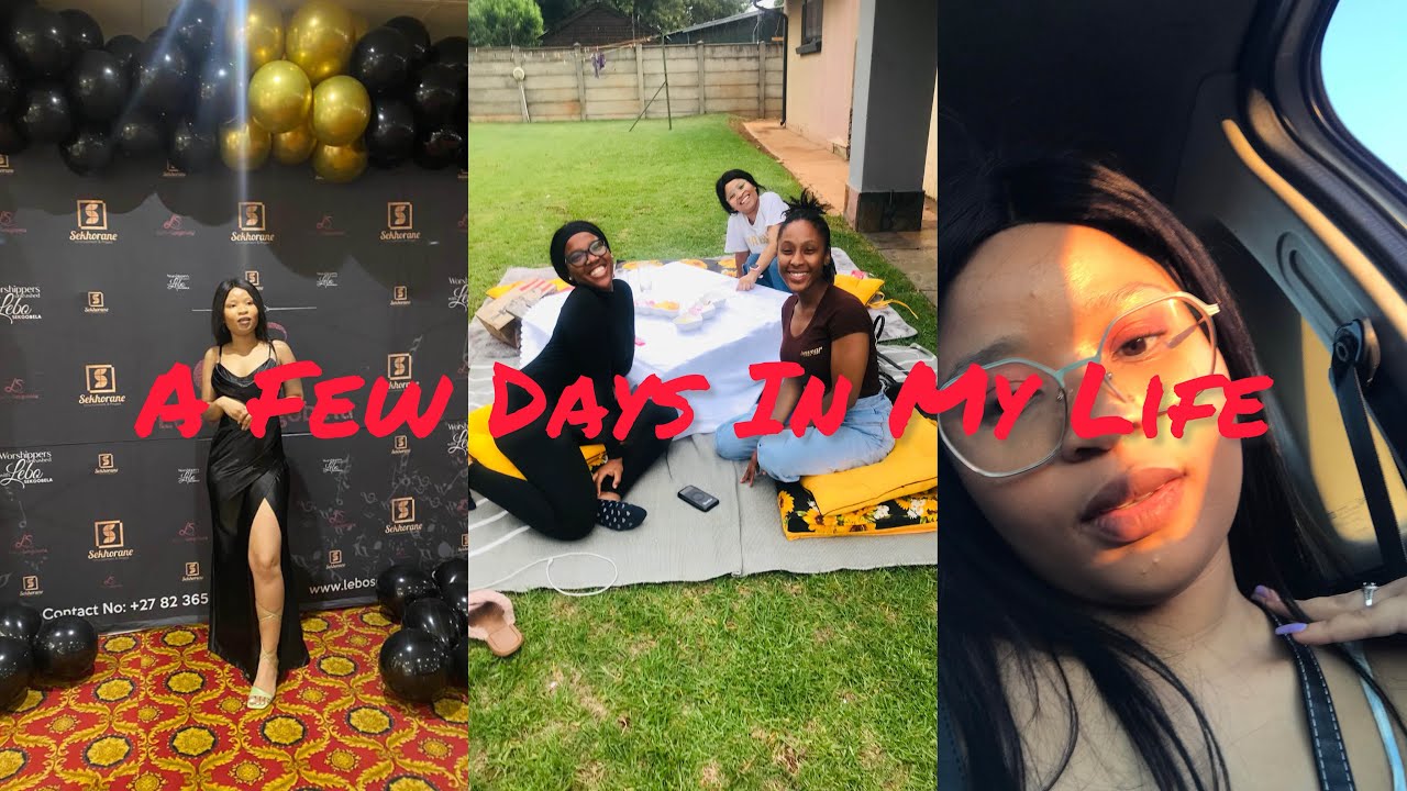 A Few Days In My Life: Gala Dinner With Lebo Sekgobela||Visit My Lil ...