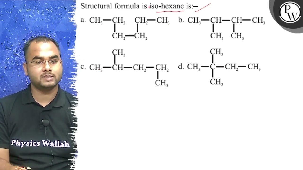 Structural Formula For Hexane