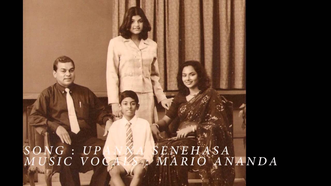 Upanna Senehasa - Mario_Ananda Tribute to Gration Ananda - YouTube