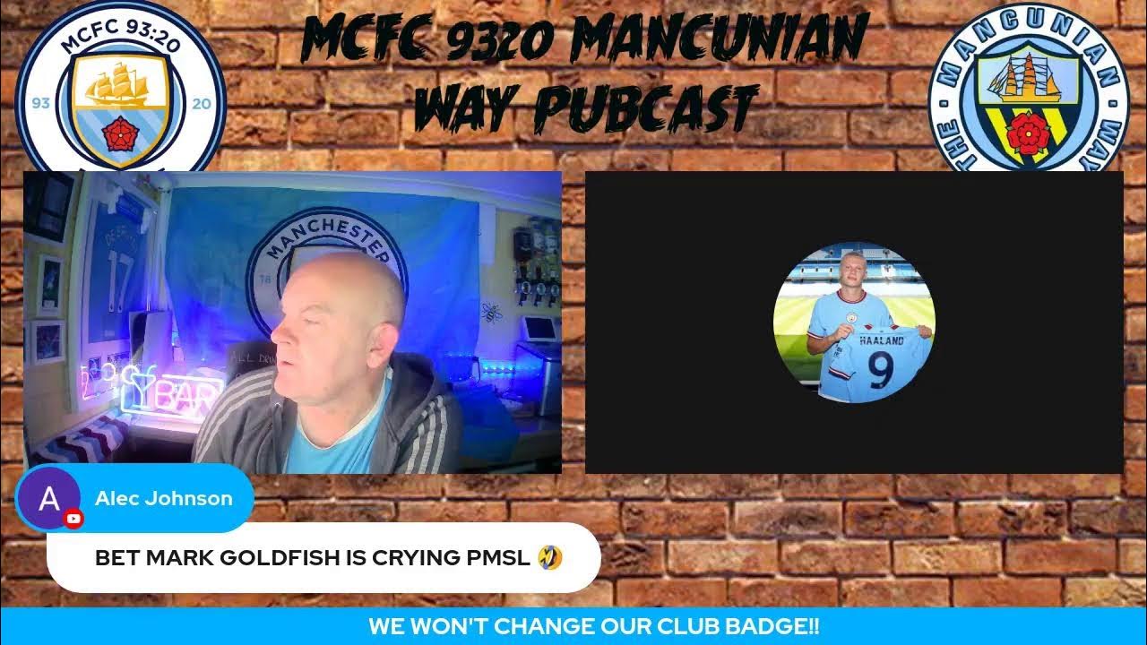 MCFC 9320 PUBcast - WE WON'T CHANGE OUR BADGE - YouTube