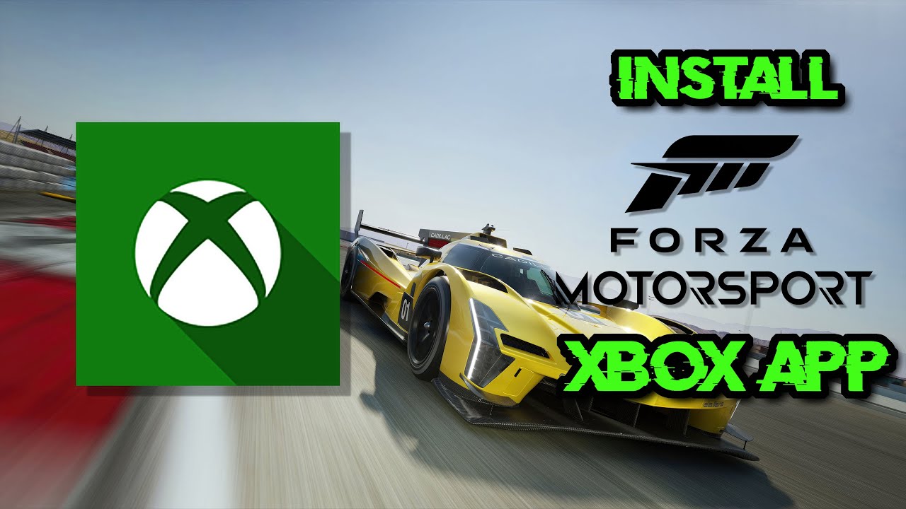How To Download and Install Forza Motorsport ds Game On Xbox App and ...