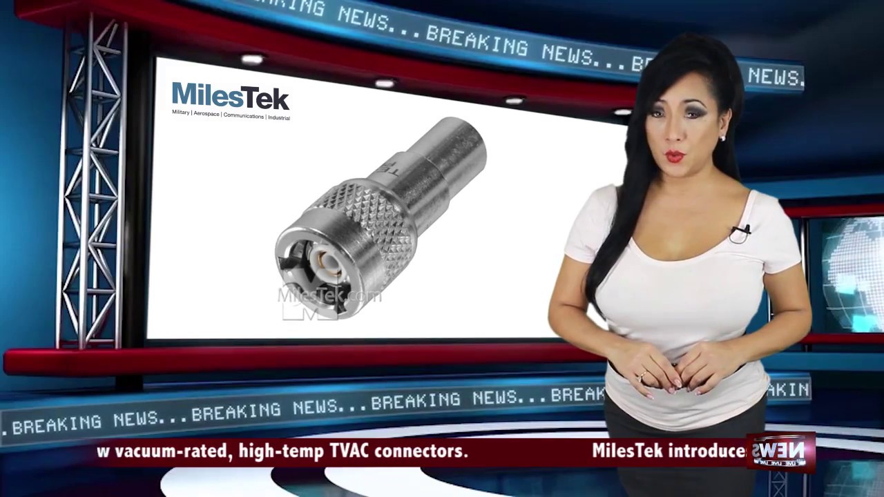 MilesTek Releases New Vacuum Rated TVAC Connectors - YouTube