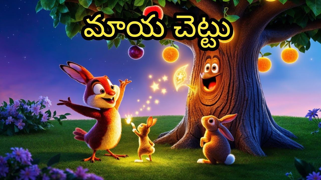 మాయ చెట్టు Telugu Birds Stories | Telugu Kathalu - YouTube