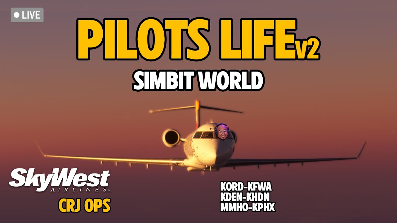 A Pilot's Life - Chapter 2 | SimBitWorld v2 | SkyWest | MSFS 2020 - YouTube