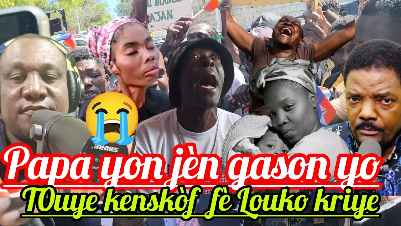 Papa Yon Jèn gason yo t0uye Kenskòf fè Louko Desir Kriye pandan l ap ...