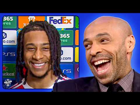Michael Olise und Thierry Henry sind wieder vereint! 🥳 | UCL Today