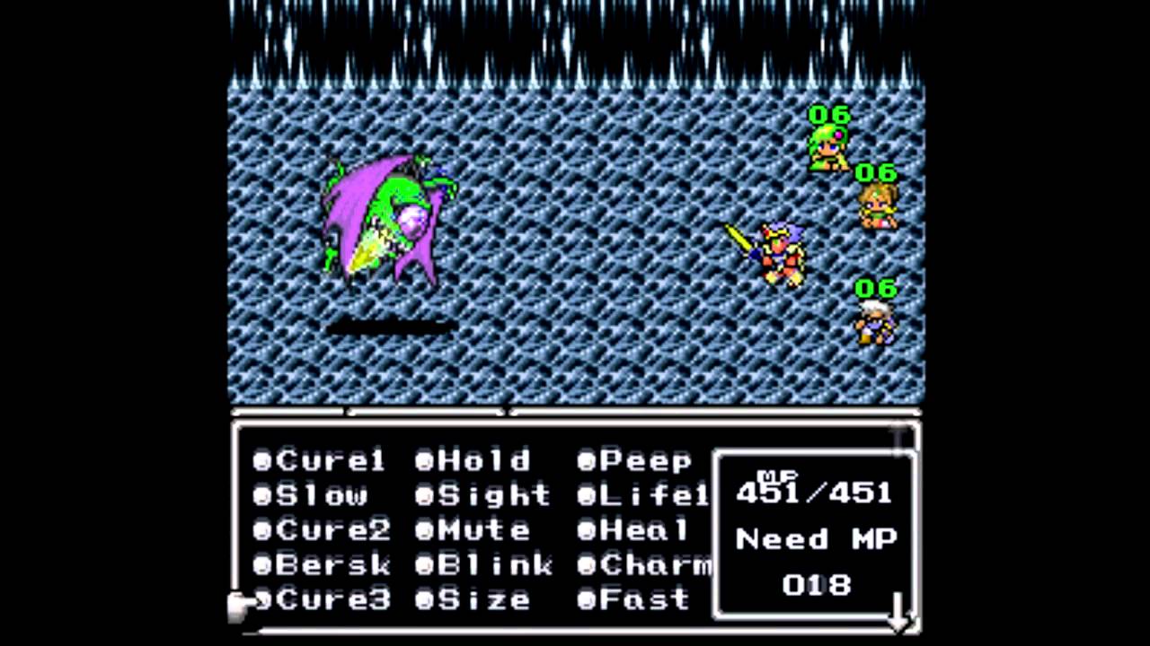 Final Fantasy II (SNES) - Boss # 27 Plague - YouTube
