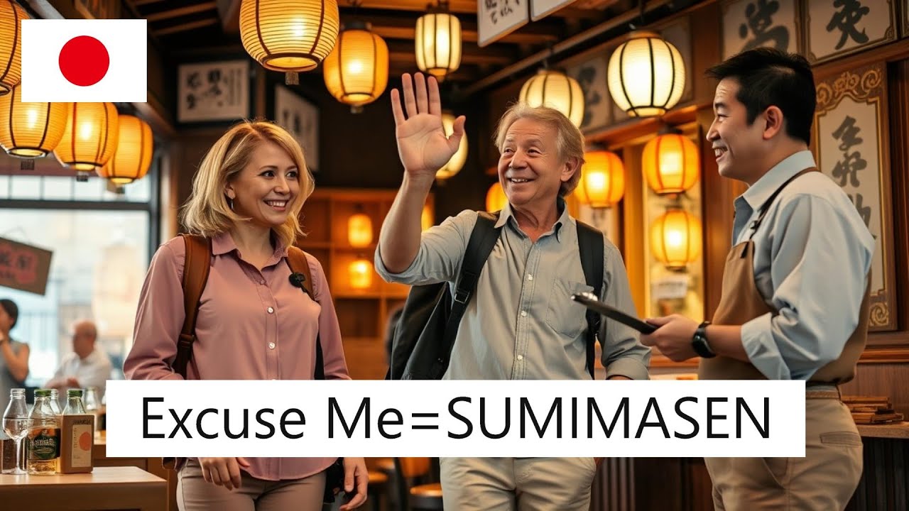 SUMIMASEN” is the magic word when you travel to Japan - YouTube