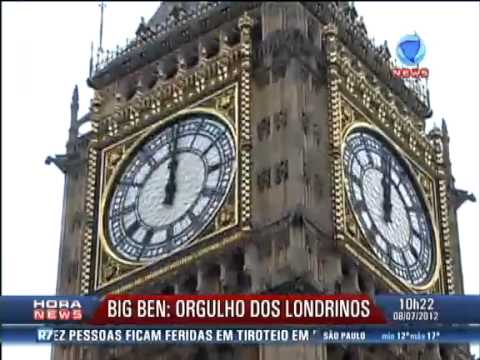 O interior da torre do Big Ben em Londres (Record News) - YouTube