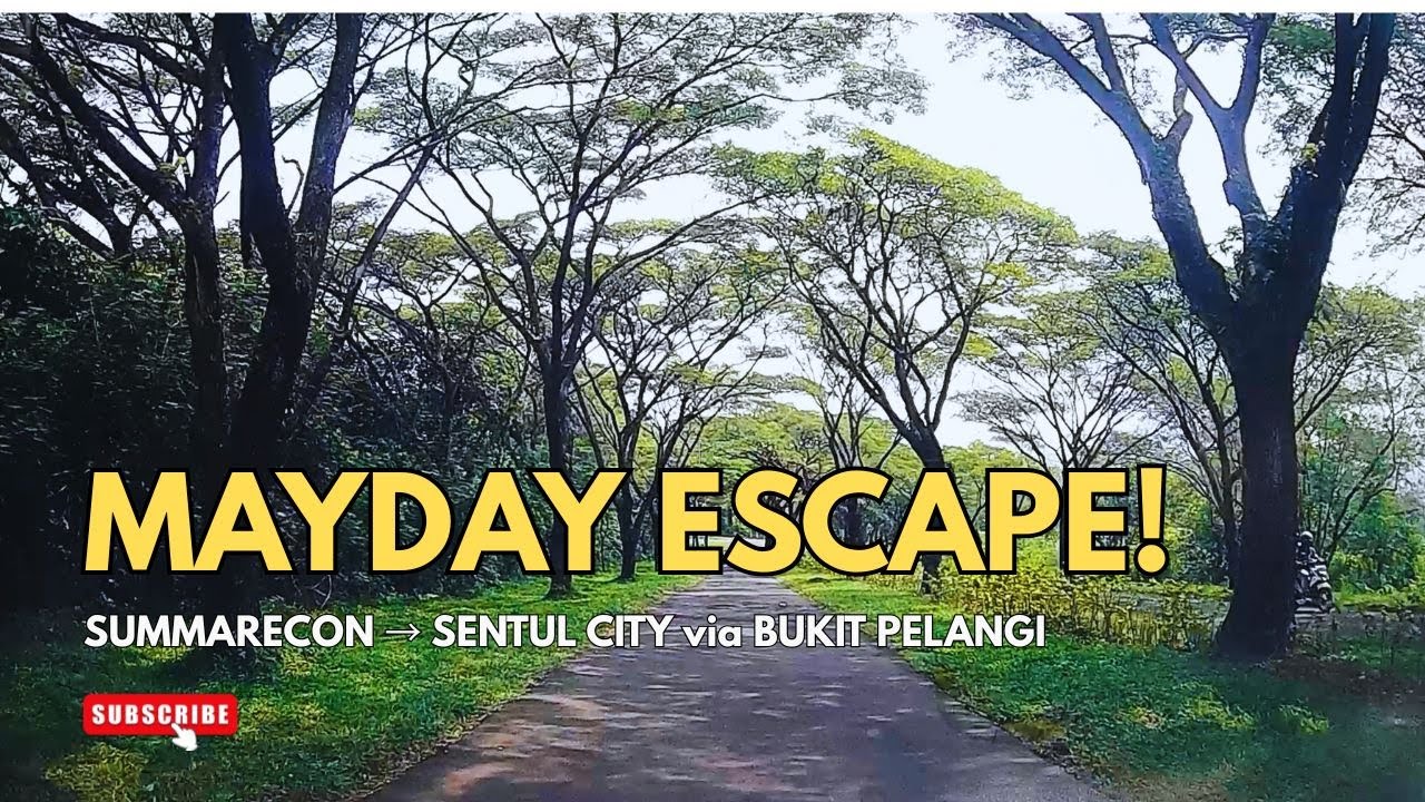 Mayday Escape ke Sentul City: Rute Hijau via Bukit Pelangi dari ...