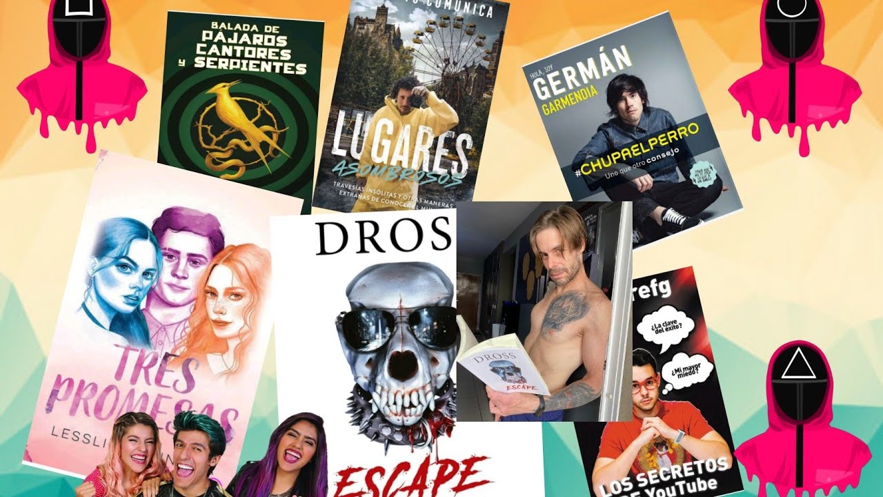 Descargar pack de libros de YouTubers | Descargar escape dross. - YouTube