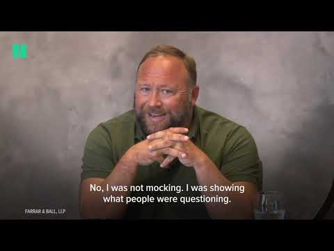 Alex Jones' Deposition On Sandy Hook Shooting