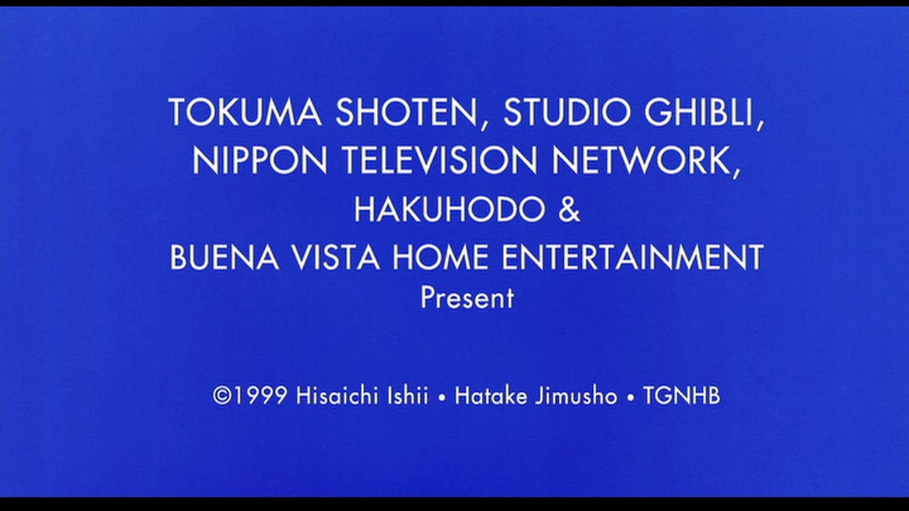 Walt Disney Home Ent/Studio Ghibli/Tokuma Shoten/Nippon TV/Hakuhodo ...