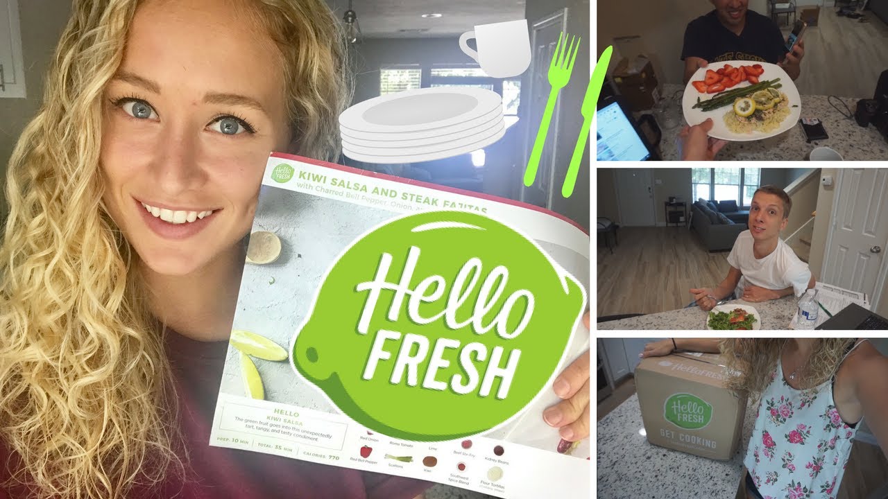 HELLO FRESH REVIEW | WEEK 1 | COOK WITH ME - YouTube