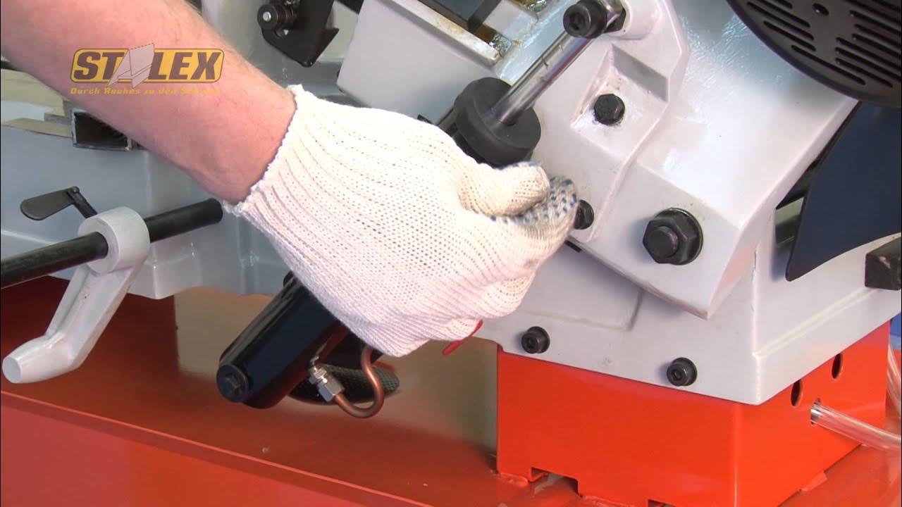 Станок ленточнопильный Stalex BS-712N - YouTube