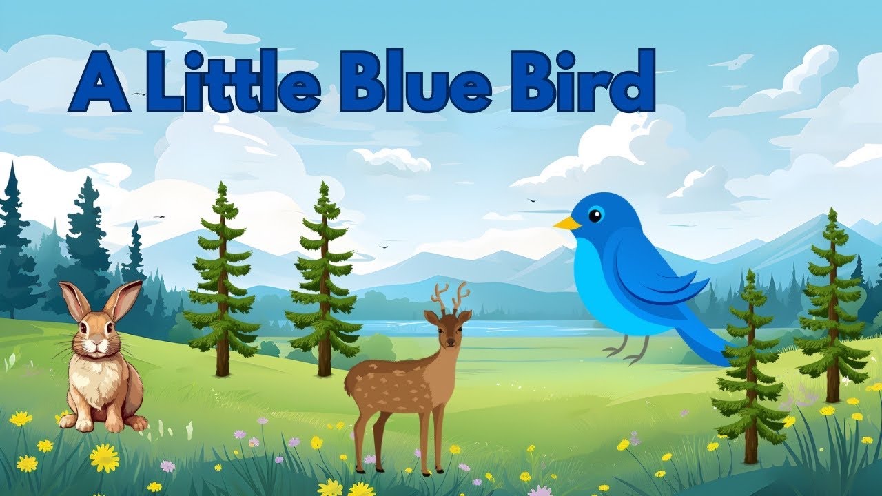 A Little Blue Bird |3D Animation | Cartoon - YouTube