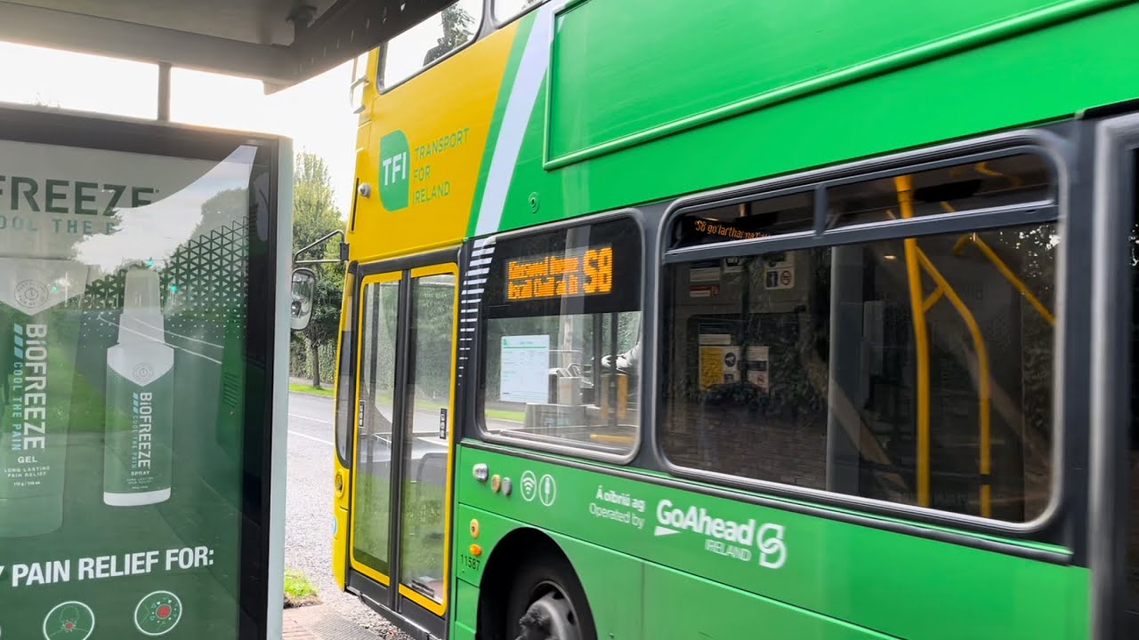 Go-Ahead Ireland Route S8: Sandyford Luas - Kingston 29/7/2024 - YouTube