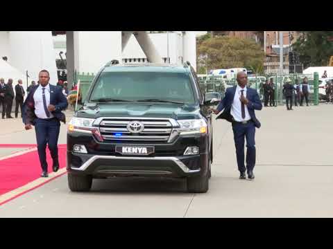 Madagascar: President Ruto and other guests arrival at Barea Stadium in Antananarivo, Madagascar
