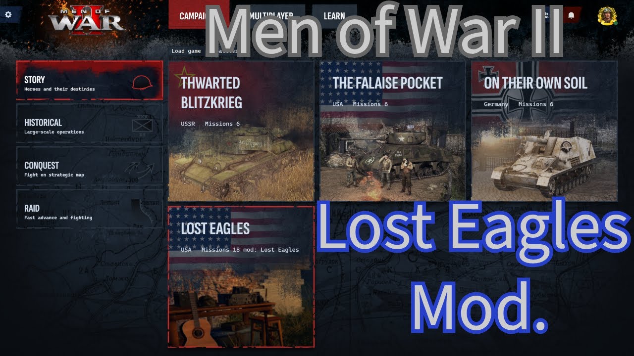 The First Mod for Men of War 2. - YouTube