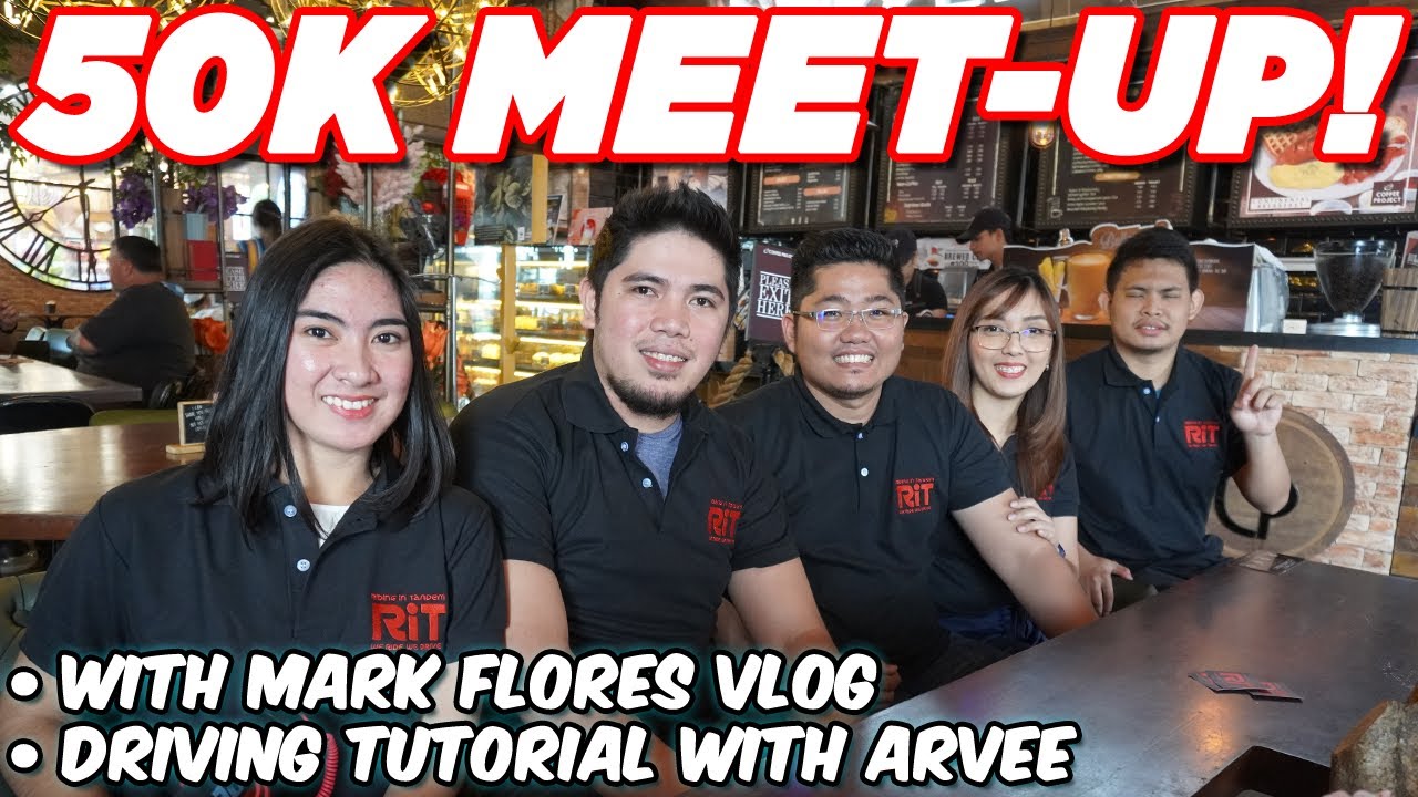 RiT 50k Subscriber Meetup with Mark Flores Vlog and Arvee - YouTube