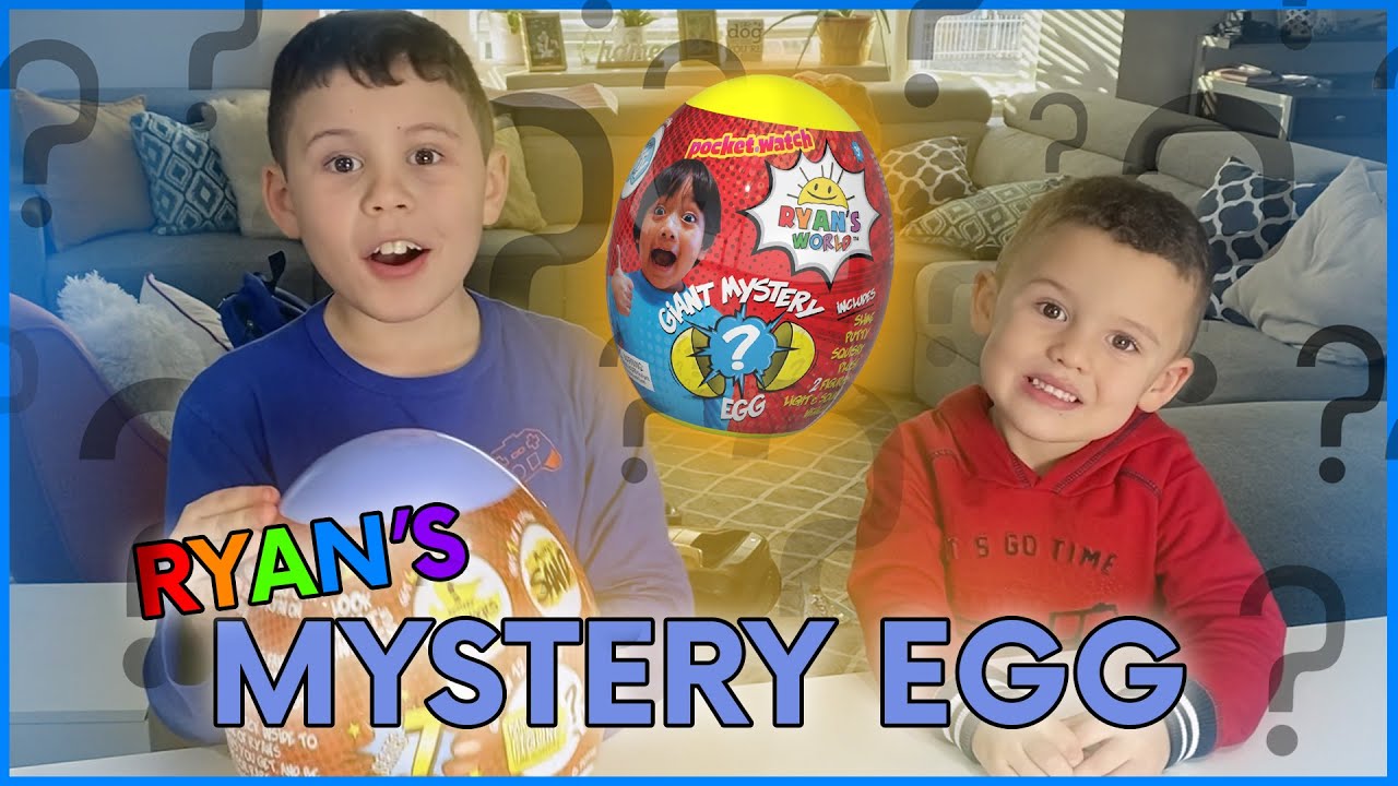 Ryan's Mystery Egg UNBOXING! - YouTube