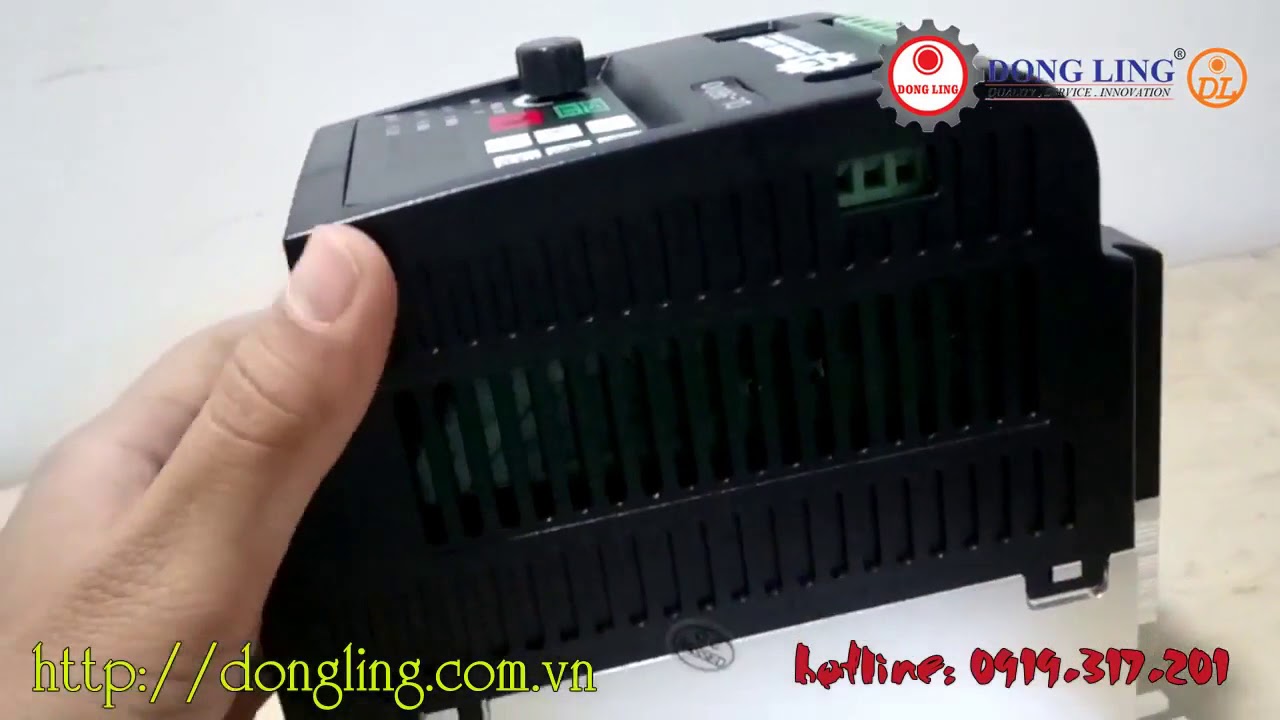 Biến Tần Dolin Đài Loan 380v Inverter - YouTube