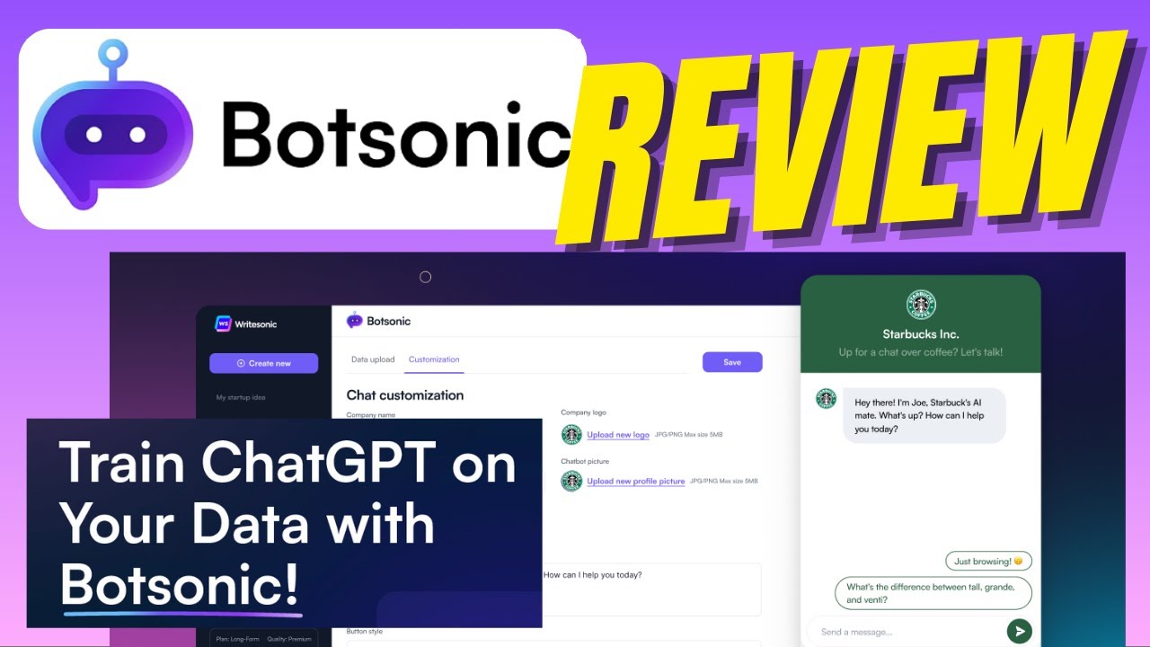 BOTSONIC Review - Best AI Chatbot? - YouTube