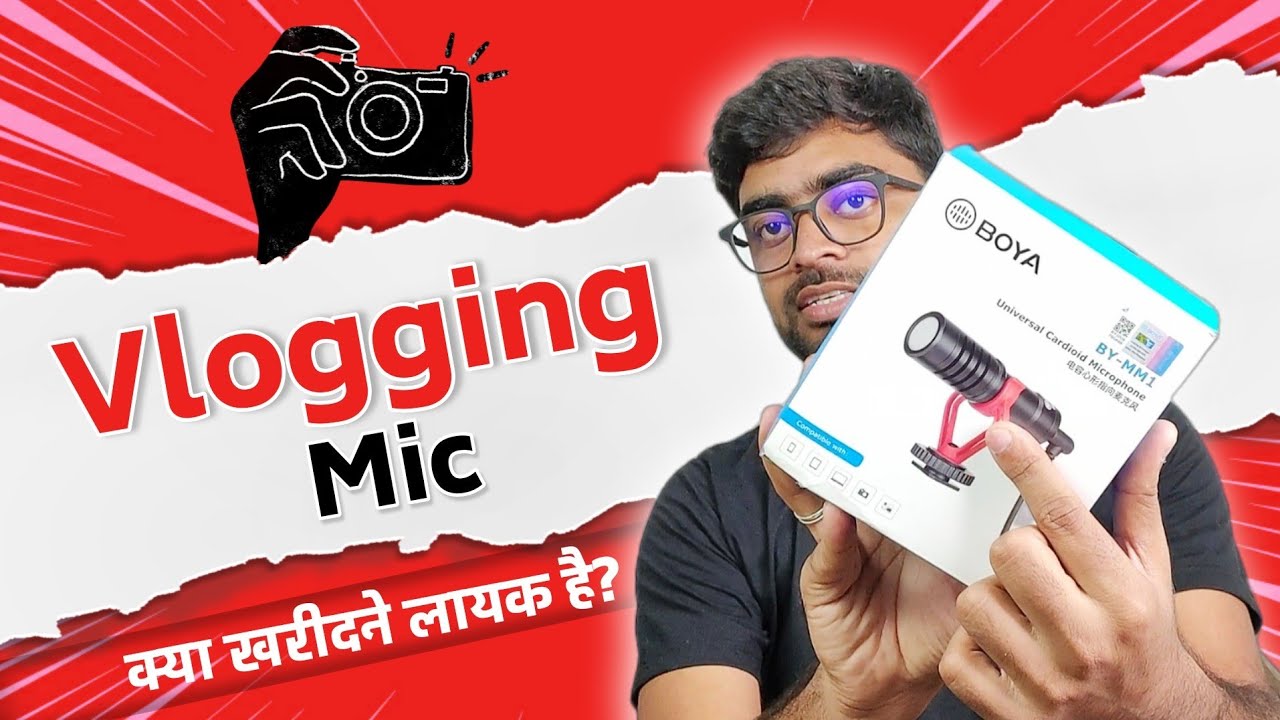 Boya BY MM1 Unboxing & Testing | Best Mic For Vloggers | Mic For ...