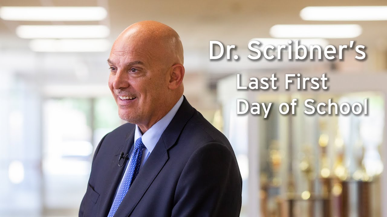 Dr. Scribner's Last First Day of School - YouTube