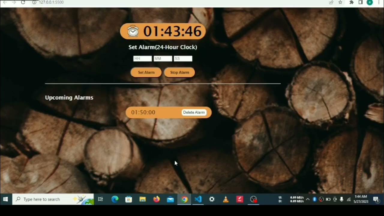 Coding Ninjas Frontend Skill Test Project Alarm Clock By Aman Verma Youtube