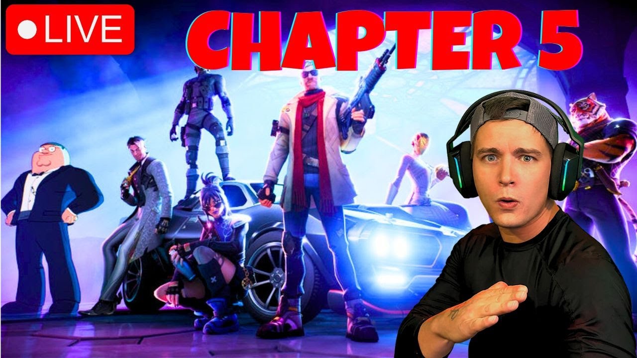 🔴NEW CHAPTER 5 UPDATE - FORTNITE LIVE - - YouTube