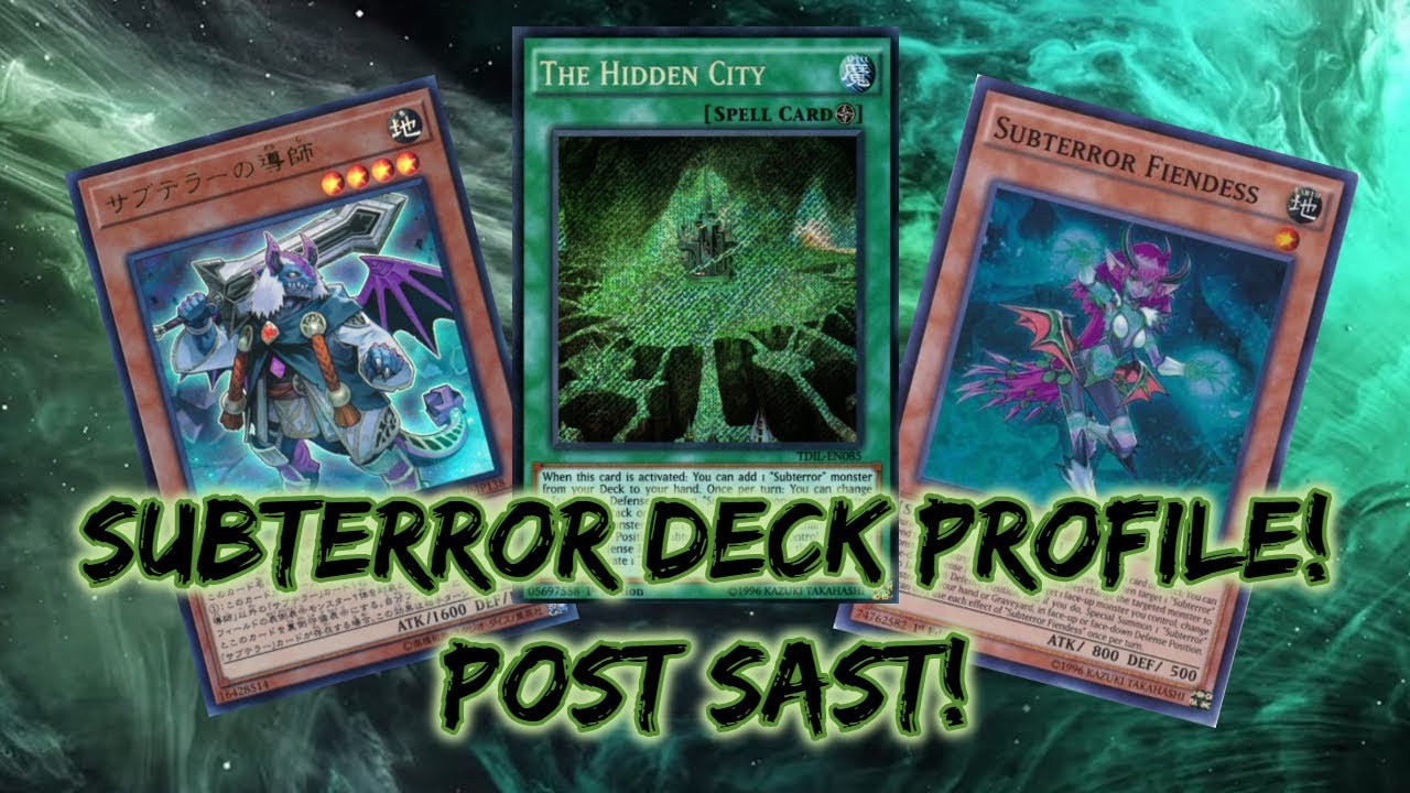 Subterror Deck Profile! Featuring Guru! Post SAST - YouTube