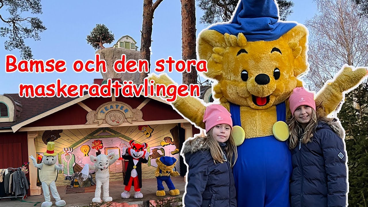 Bamse och den stora maskeradtävlingen på @kolmarden - Halloween 2021 ...