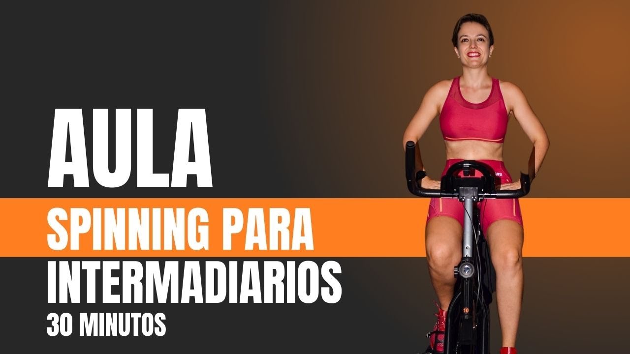 Aula spinning para intermediário 30 minutos - YouTube