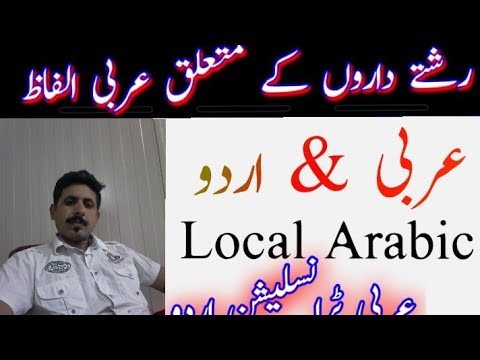 learn basic Arabic with urdu | learn spoken language Arabic | عربی ٹرانسلیشن اردو - YouTube