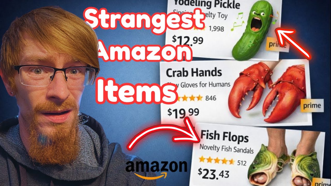 I found the STRANGEST AMAZON ITEMS!!! - YouTube