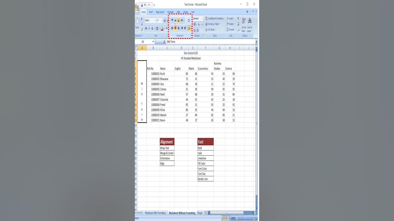 Excel Text Formatting Tips: Make Your Data Stand Out - YouTube
