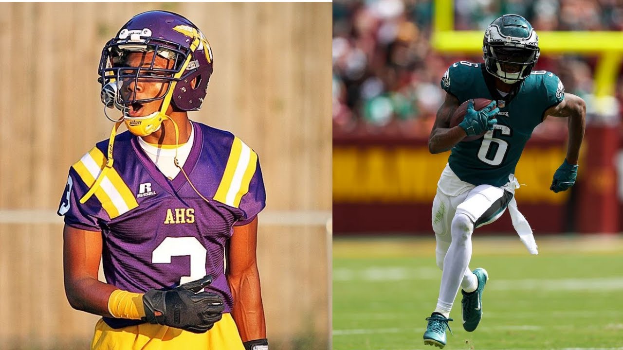 DeVonta Smith Senior Year Highlights (C/O 17') Wide Receiver - YouTube