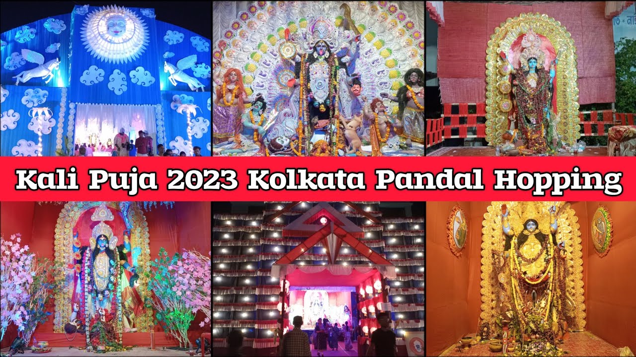 Kali Puja 2023 | Kolkata Pandal Hopping | Reshmi Beauty Zone - YouTube