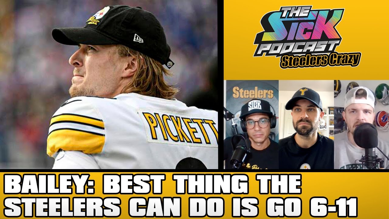 Jarrett Bailey: Best Thing The Steelers Can Do Is Go 6-11 - Steelers ...