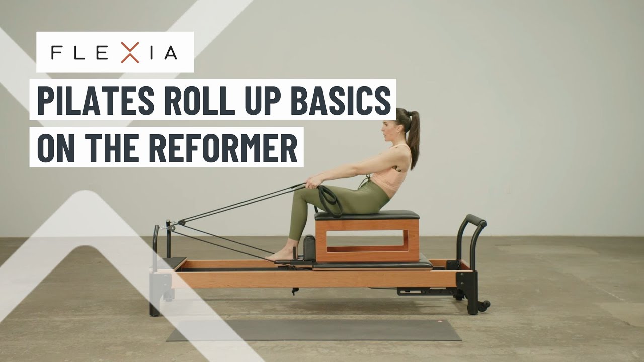 Pilates Roll-up Basics on a Reformer - YouTube