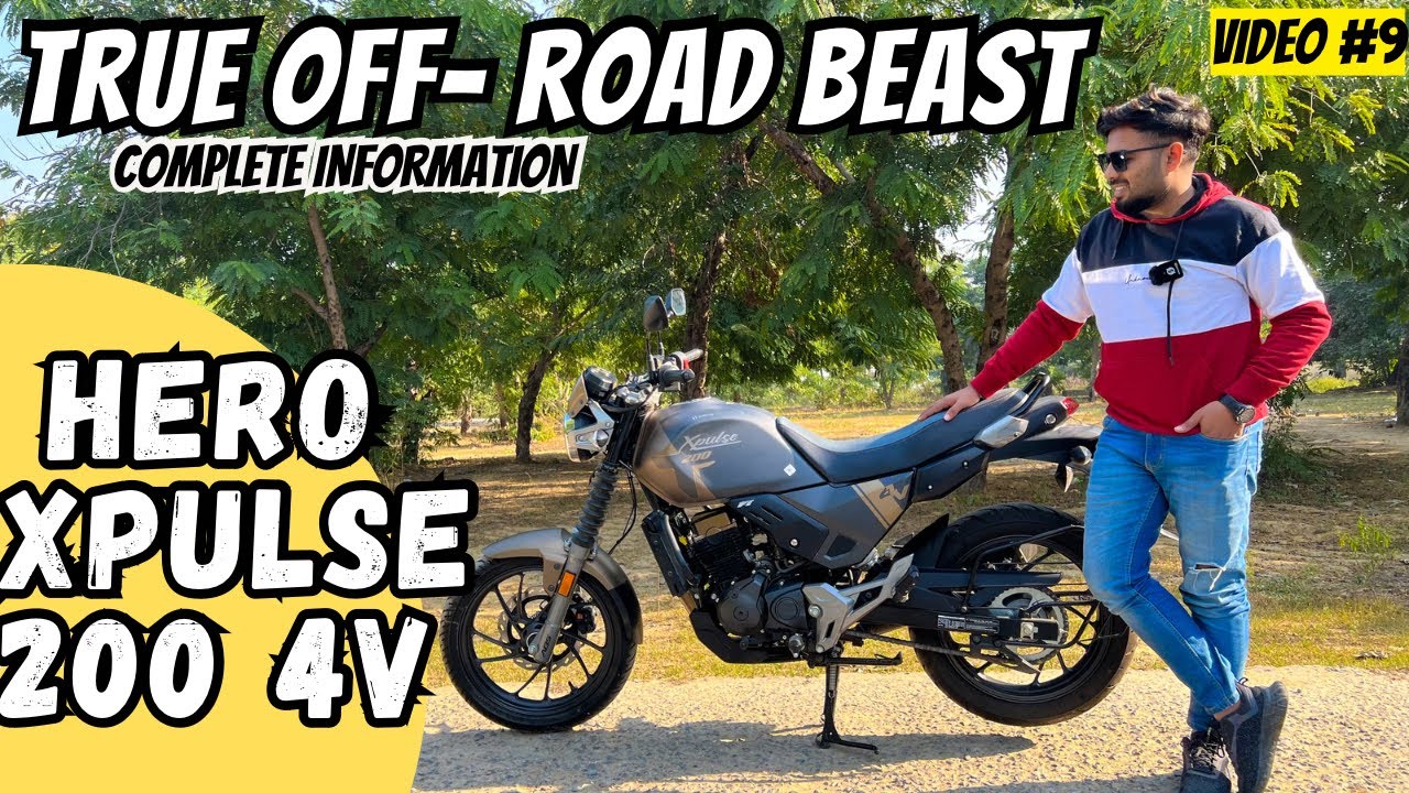 2024 Hero Xpulse 200T 4V | The true off roading bike in 200CC ...
