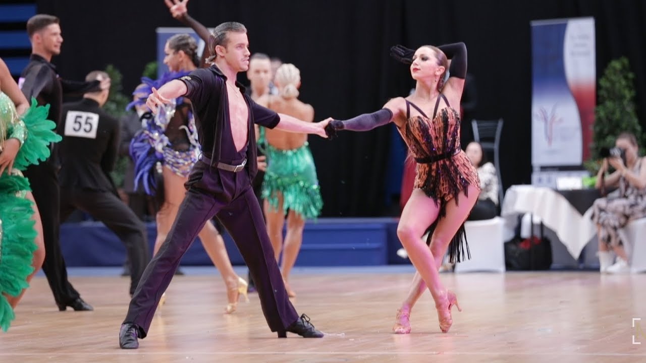 Adria Martos - Juline Carrel, ESP | 2019 WDSF European Latin - R1 R ...